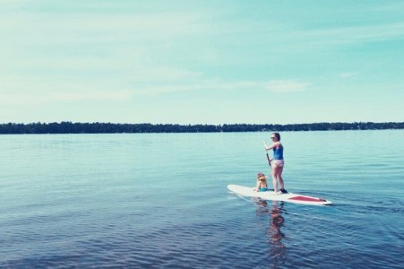 Stand-Up Paddle Boarding on Wisconsin’s Pristine Lakes – Are We There Yet?